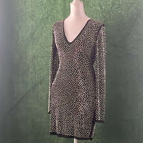 Windsor | Dresses | Windsor Long Sleeved Sparkling Sequin Evening ...